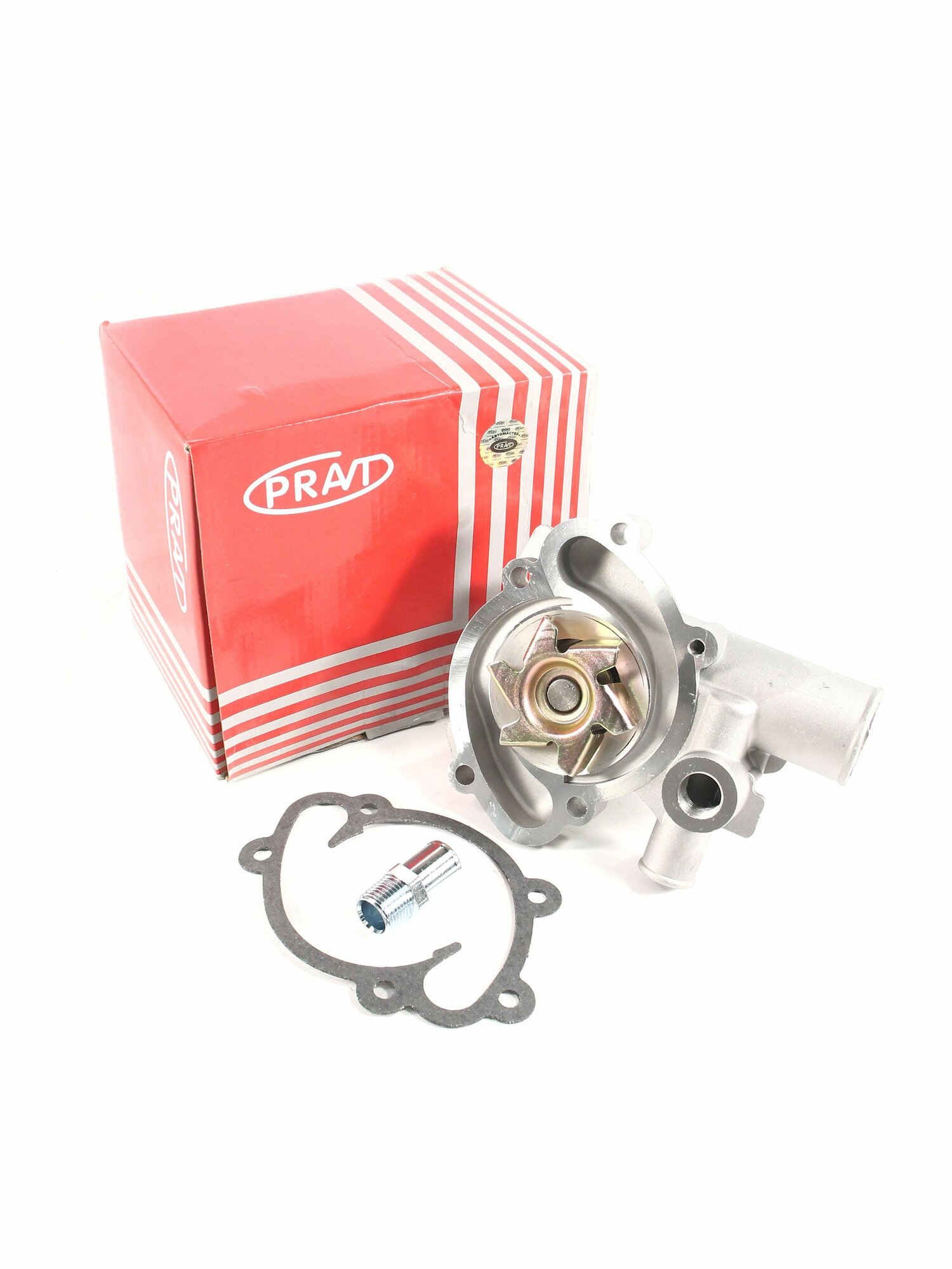 Помпа ГАЗ Волга дв. 405, УАЗ дв. 409 Евро-3 с ГУР с прокладкой