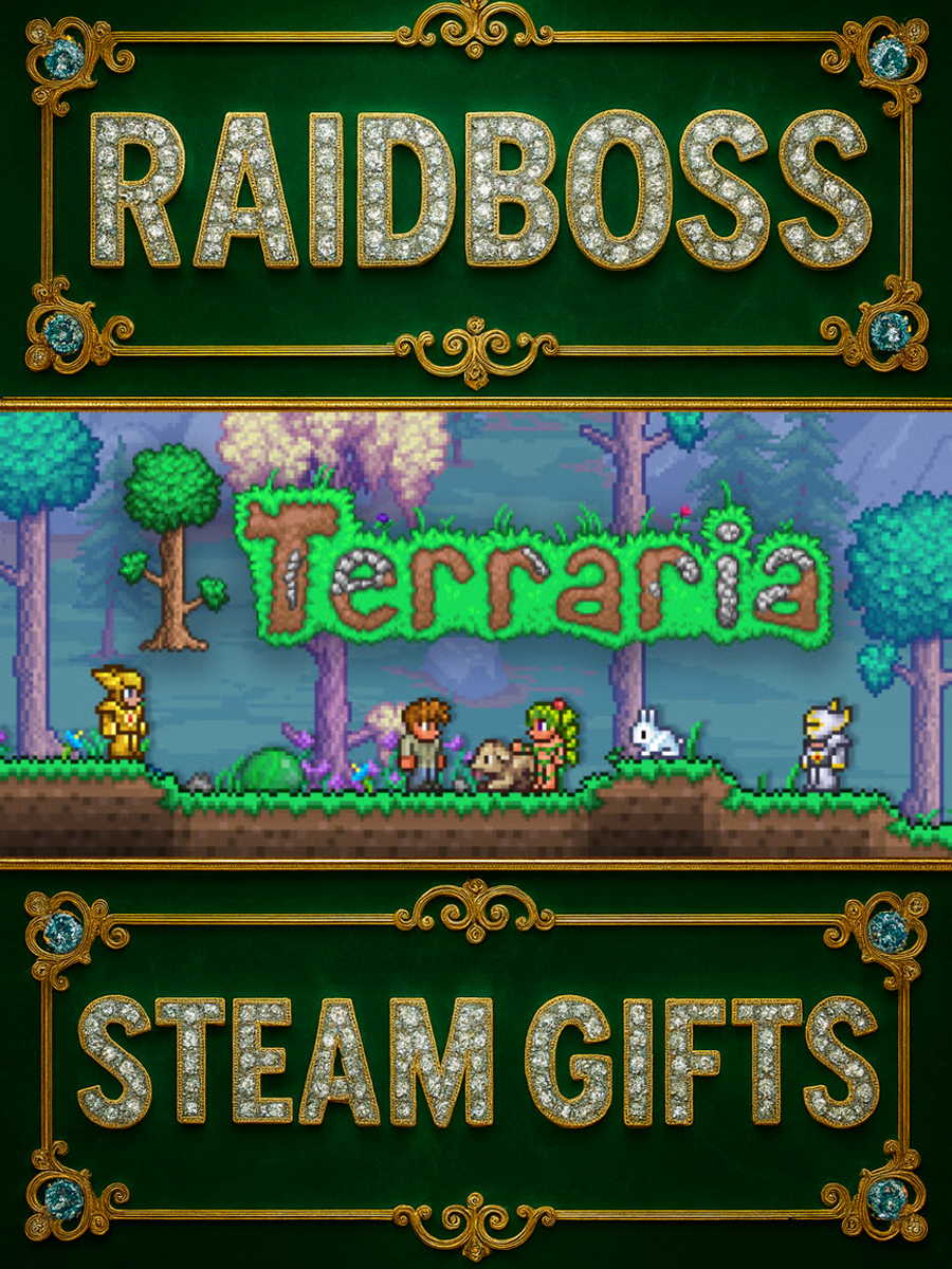 Terraria - Commercial License — купить Steam Gift для PC | подарок | Китай | автовыдача