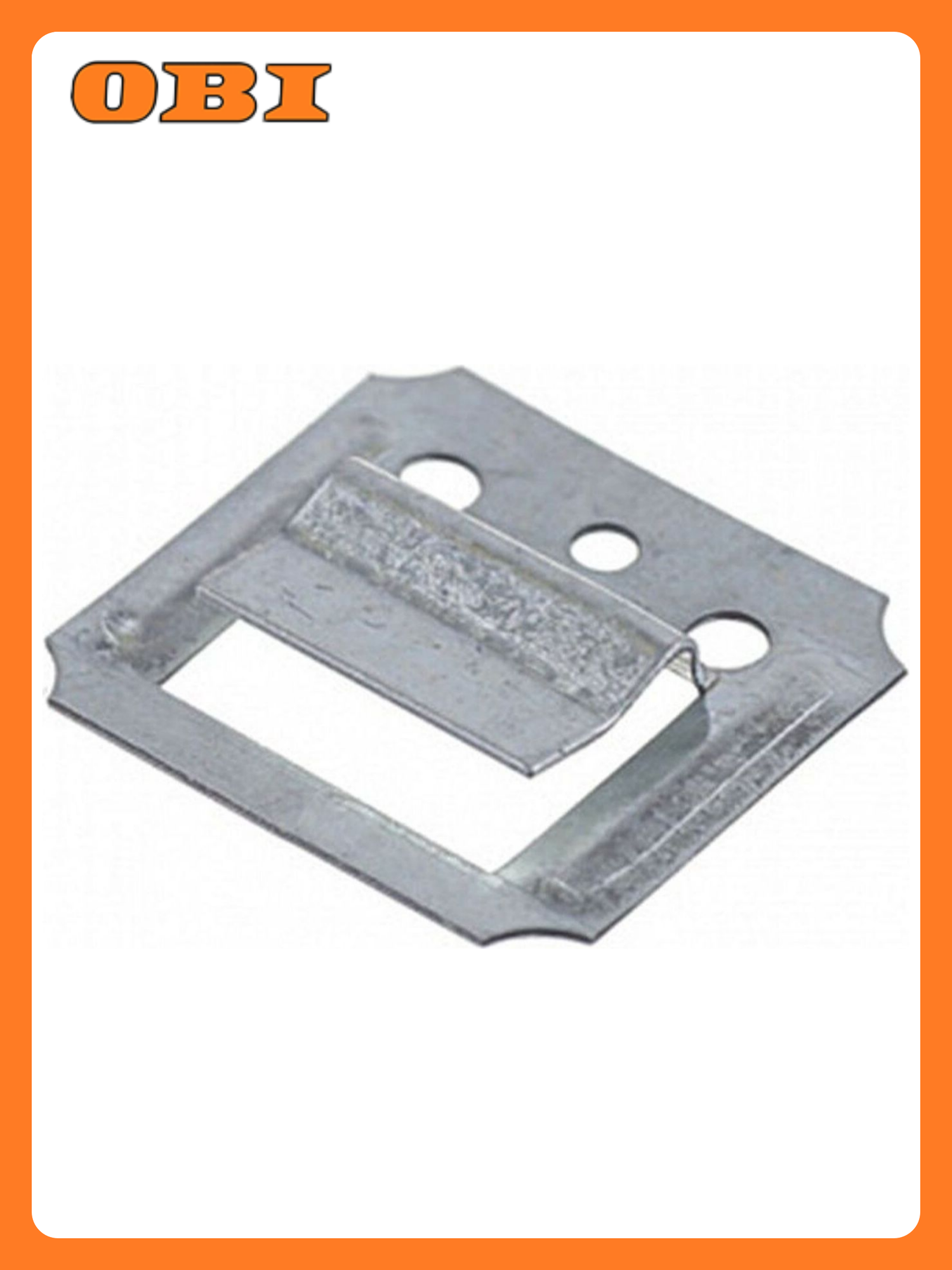 Кляймеры Tech-KREP, для вагонки и блок-хауса, оцинкованные, 190x70x2 мм, 45 штук