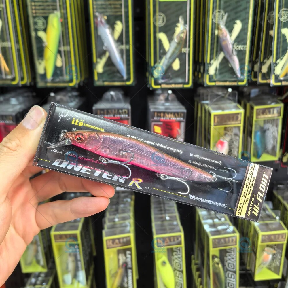 Megabass VISION ONETEN JR/ ONETEN LBO /+1Jr MINNOW Tackle Bass Lure ONETEN 11cm 1.8m, Respect77 R Hi FLOAT