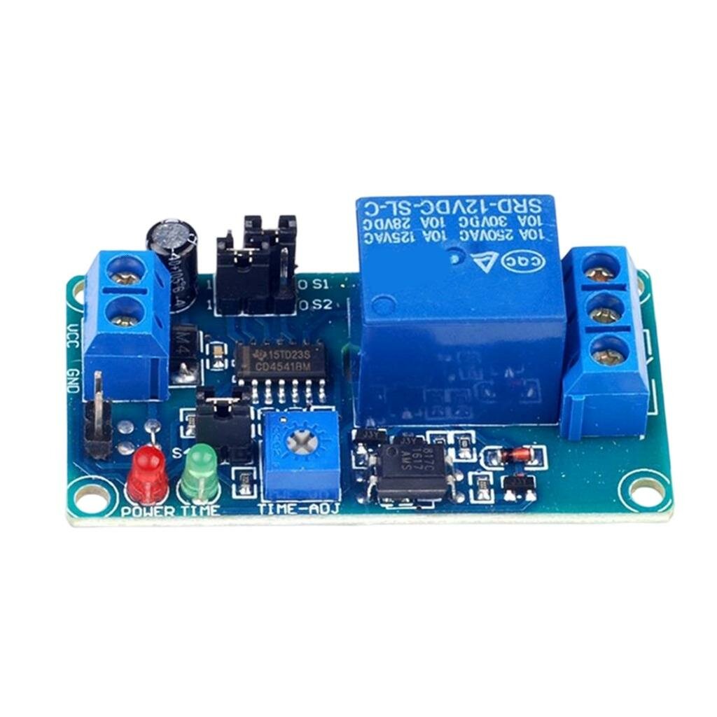 Энергоэффективный модуль реле задержки 12В, 1