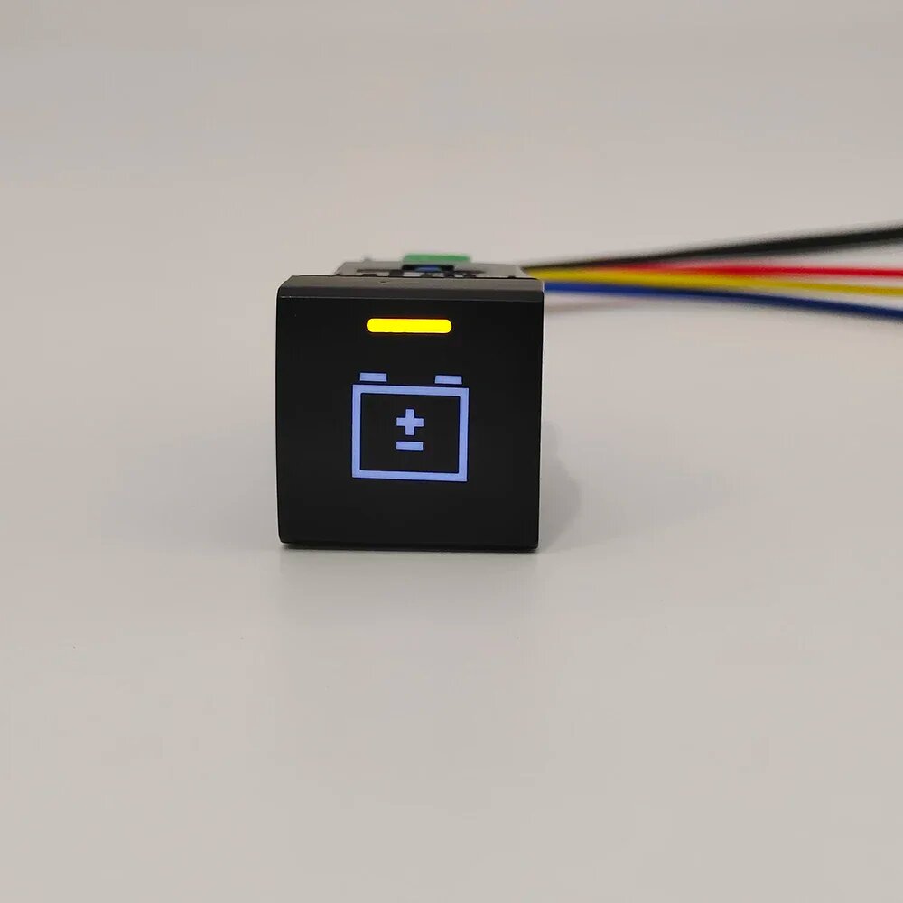 1 шт. автомобильные светодиодные противотуманные фары, рулевое колесо, обогрев, кнопка управления зеркалом заднего вида для Toyota Camry Corolla 2018 Rav4 2019 2020 Batteries