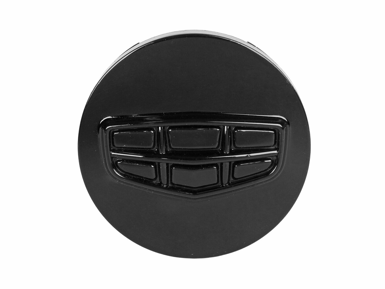 Заглушка литого диска GEELY черная 55-59