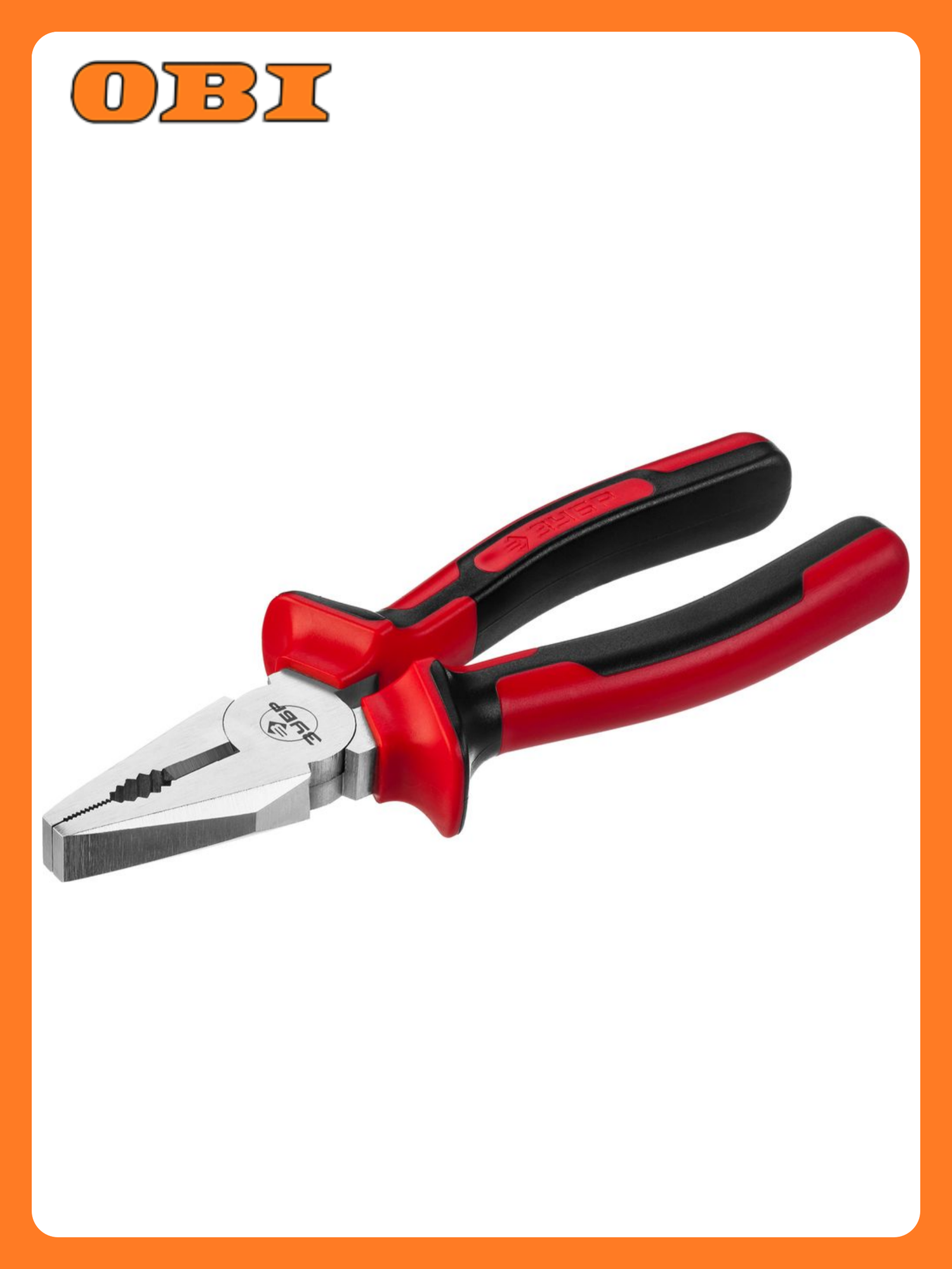 Плоскогубцы ЗУБР, комбинированные, маслобензостойкие, хромированные, 180мм