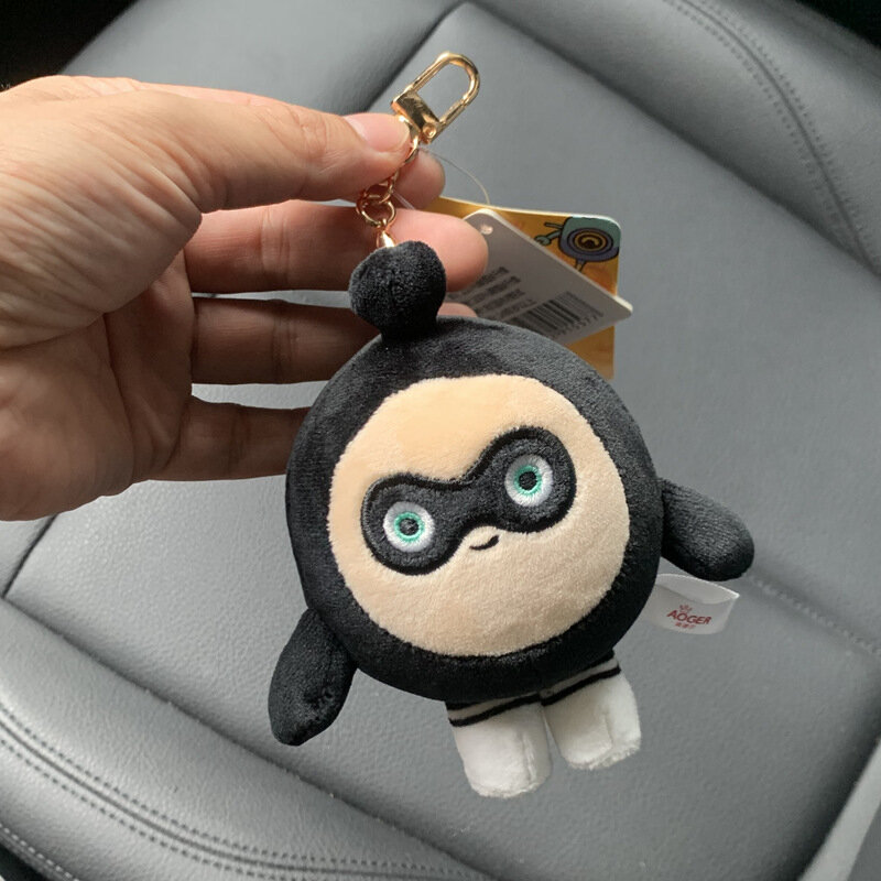 Мягкая игрушка «Вечеринка с яичными вафлями» желтого цвета, антистрессовая кукла в виде яичной вафли, кукла «Трудовой лагерь», черное яйцо