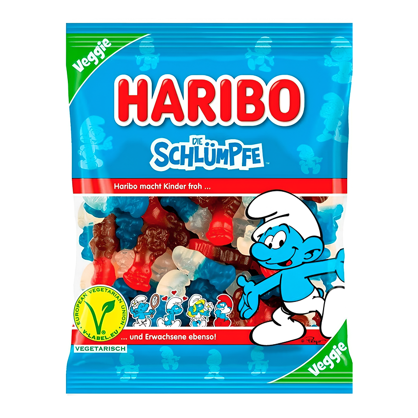 Haribo Schlumpfe мармелад жевательный 175 гр