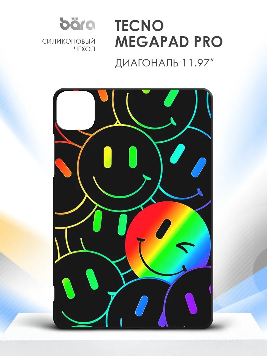 Чехол накладка на Tecno MEGAPAD Pro 11.97", Техно мегапад Про 11.97", с рисунком