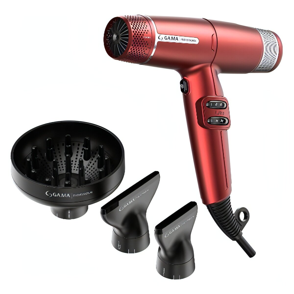 Фен GA.MA IQ LITE Red
