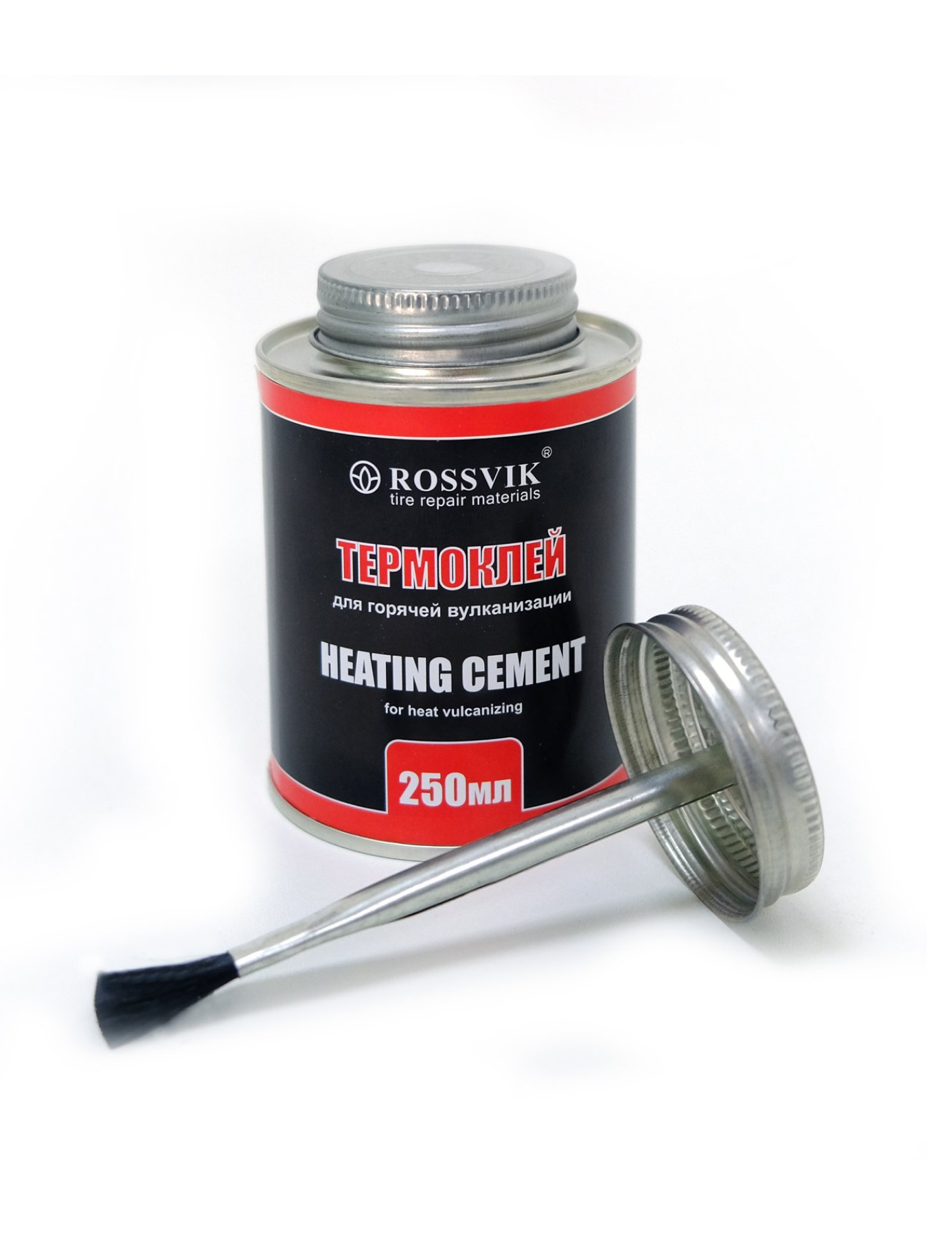 Термоклей для ремонта шин горячим способом, 250гр с кисточкой