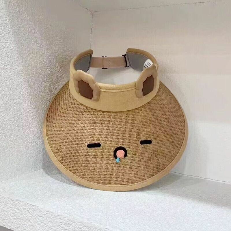 Детская солнцезащитная шляпа, летняя солнцезащитная шляпа с большими полями, защита от ультрафиолета, для мальчиков и девочек, солнцезащитная шляпа для отдыха на открытом воздухе