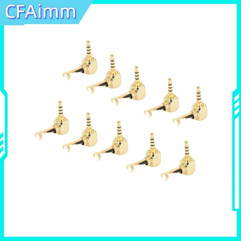 10ШТ 2,5 мм Сбалансированный Угловой Штекер L-образной Формы для AK240, AK120ii