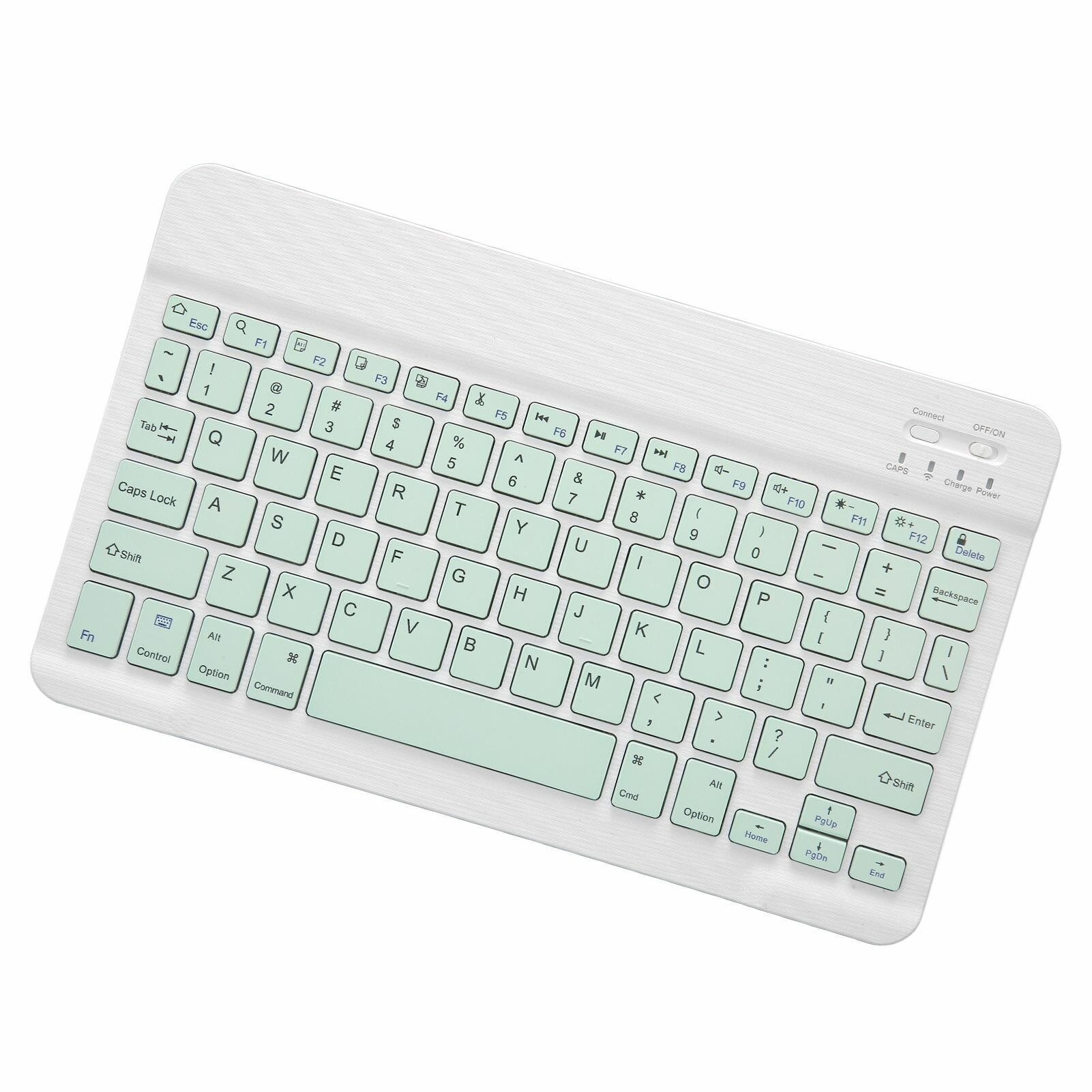 Клавиатура IOS светло-зелёная BT ultra-slim auto-sleep shortcuts