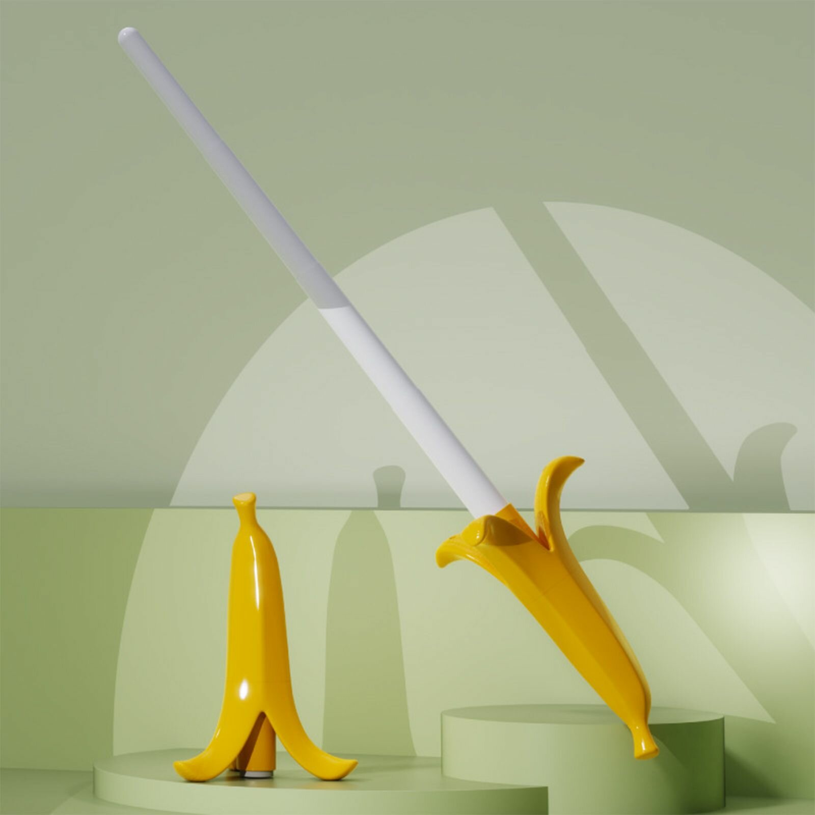 3D-печатный банановый меч выдвижная растягивающаяся игрушка в форме банана для мужчин и женщин