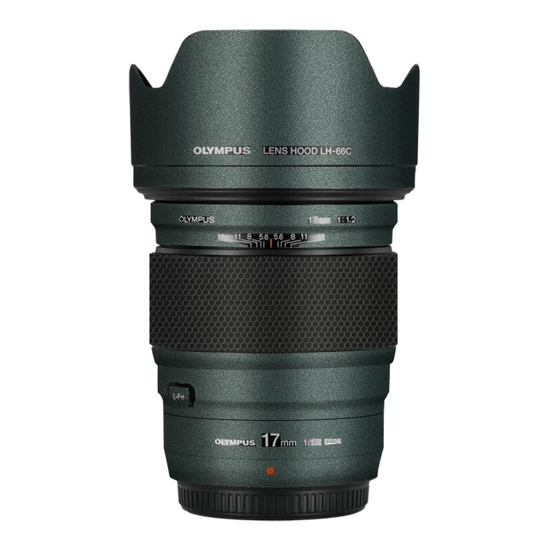 3M пленка для защиты объектива Olympus 17мм F1.2 Pro - Turquoise Green, устойчивая к царапинам