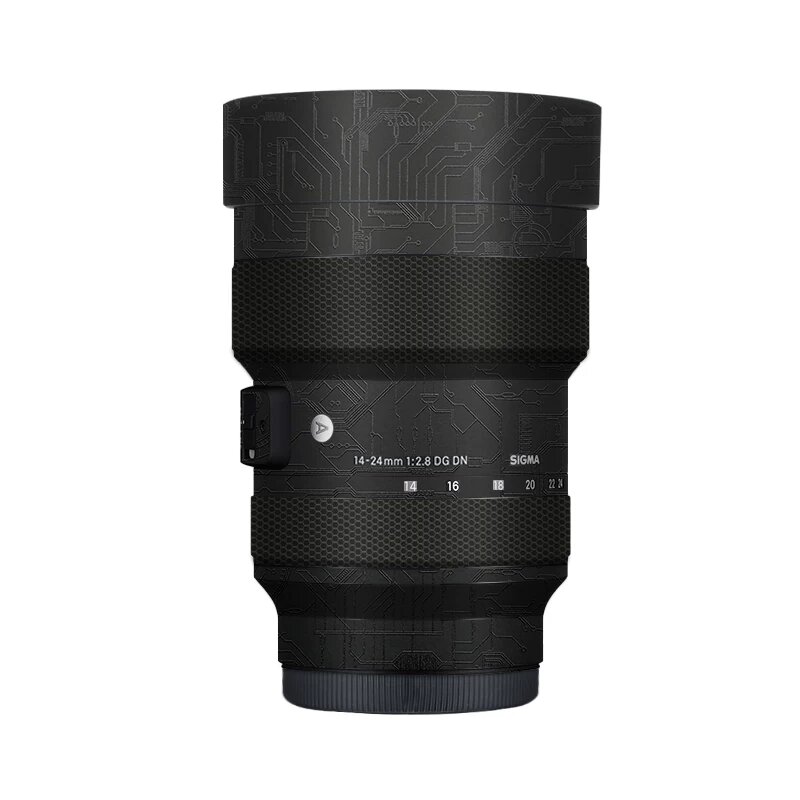 Защитная пленка Sigma FE 14-24mm F2.8 для объектива Sony E-mount/L-mount - черная схема
