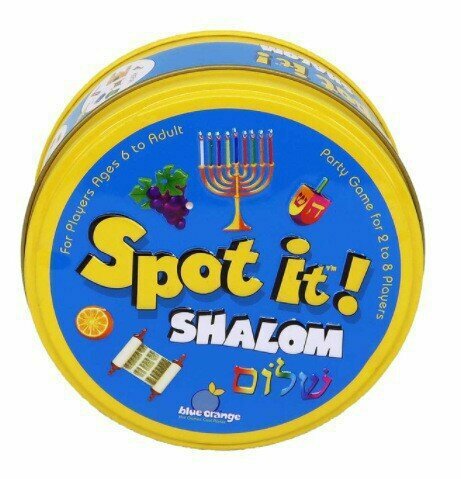 Карточная игра на английском языке Spot It Game, Dobble, — это семейная карточная игра для поиска отличий.