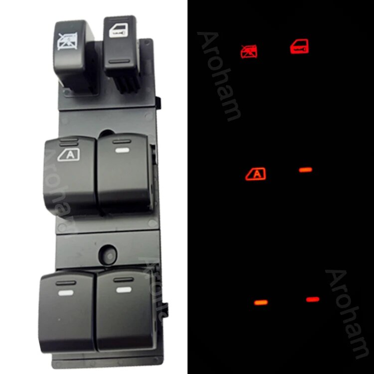 Переключатель стеклоподсветки Neweast для Nissan Qashqai/Altima/Sylphy/Tiida/X-Trail t 31, 7 6 LED