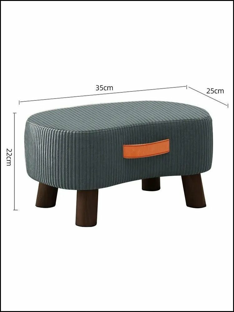 Пуф, Текстиль, 35х25х22 см