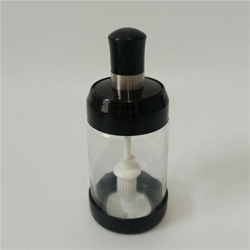 Крышка ложки Интегрированный резервуар для приправ Бутылка для масляной щетки Бутылка для меда Бутылка для приправ