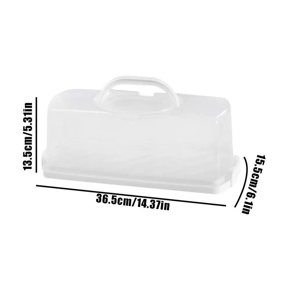 Пластиковый контейнер для хлеба Белый, White