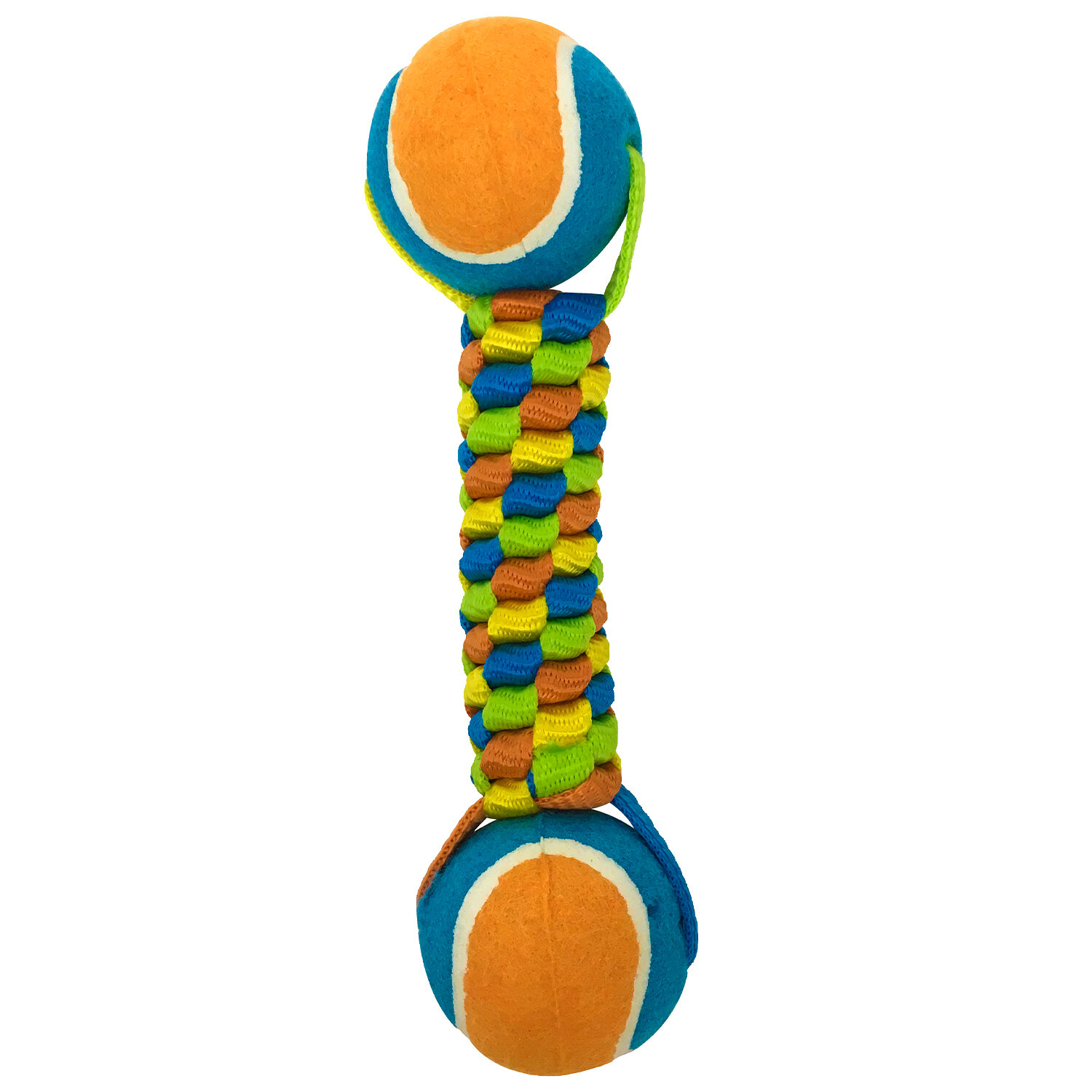 Игрушка Petpark"Плетенка" для собак, с двумя теннисными мячами, 6 см AROMADOG .