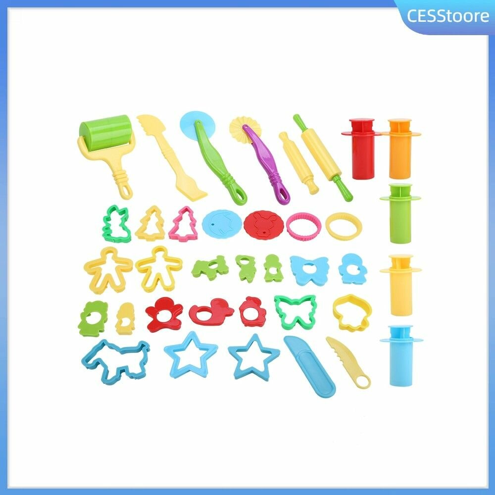 38 шт. набор для лепки из теста, инструменты и формы