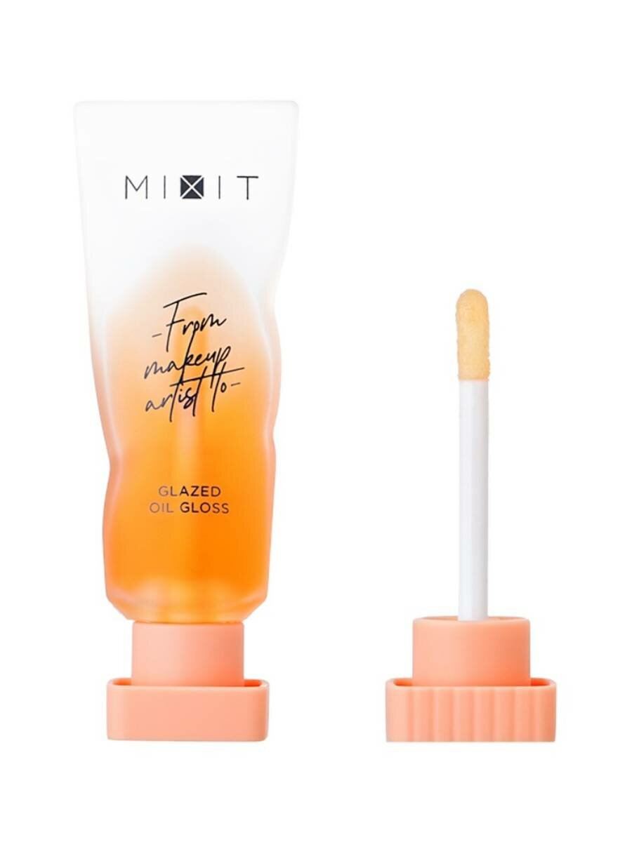 Масло-блеск для губ MIXIT оттенок персиковый 5 мл