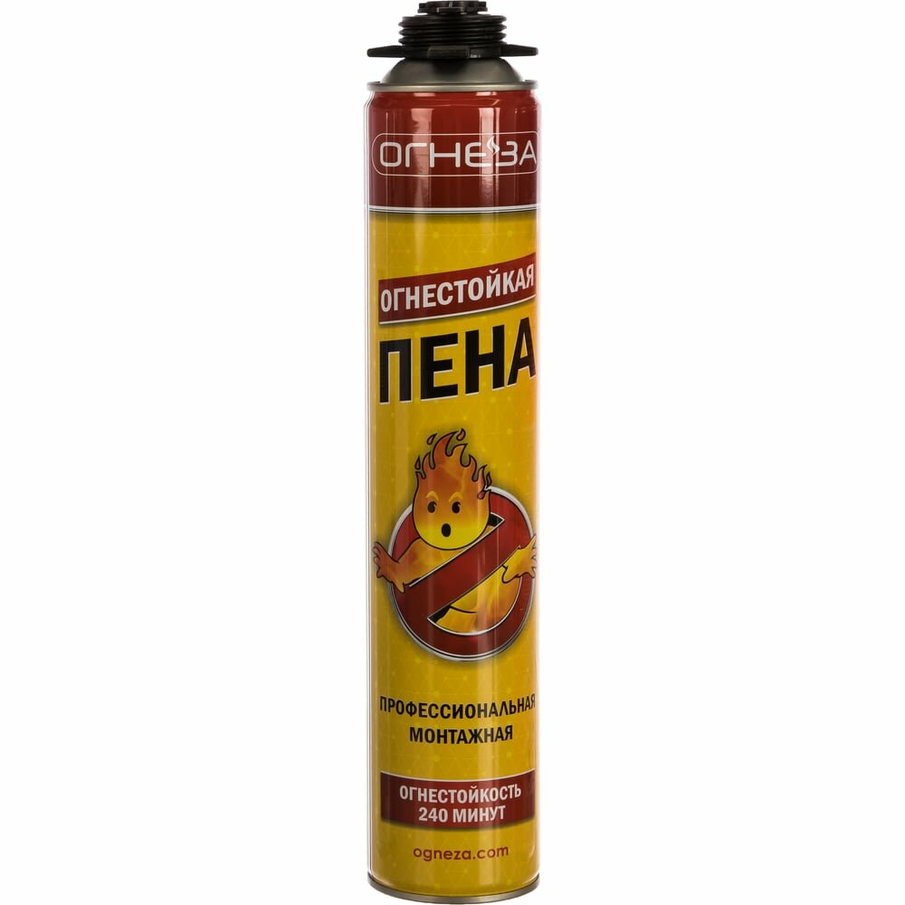 Профессиональная огнестойкая монтажная пена огнеза EI240