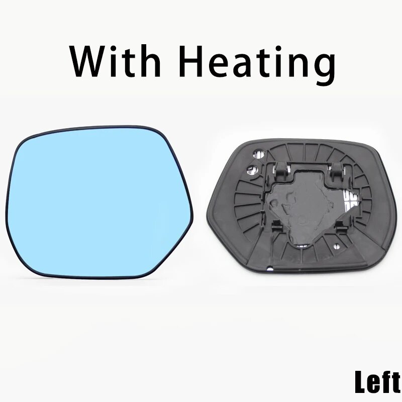 Для Honda Stepwgn 2012-2015 автомобильное внешнее боковое зеркало заднего вида, объектив двери, крыло, зеркала заднего вида, стекло с подогревом 1PC Left Blue