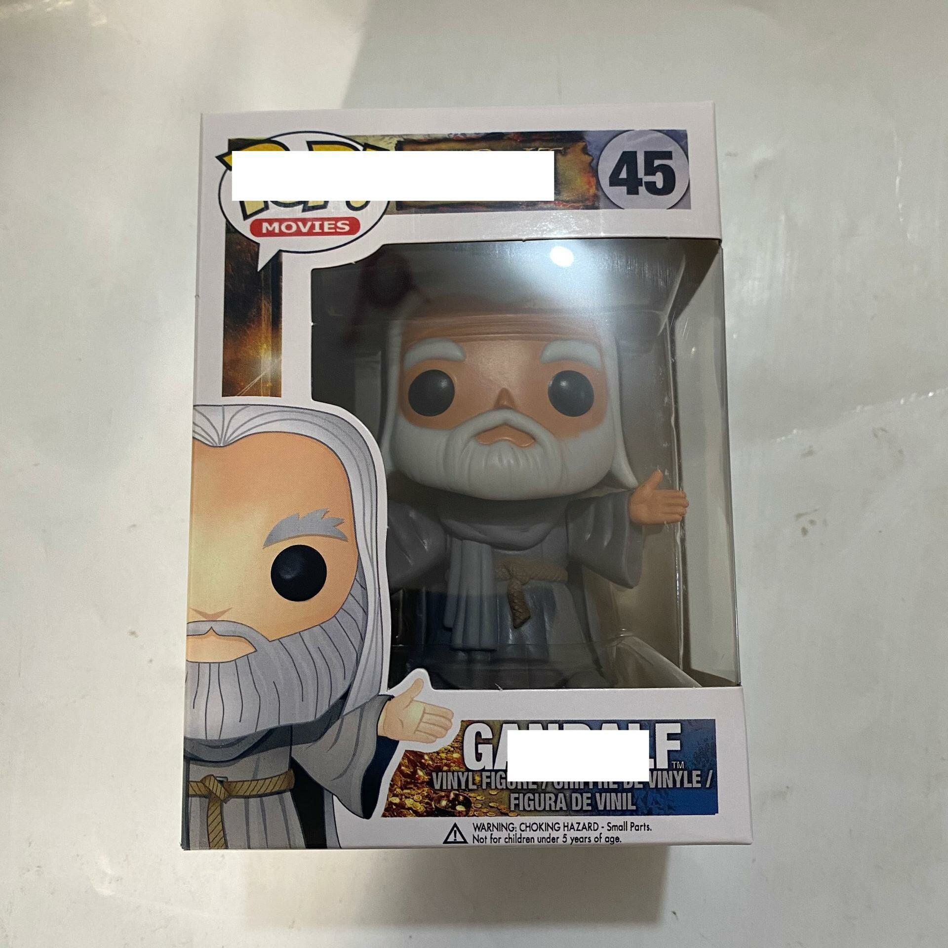 Мерч из фильма "Властелин колец" Ручная фигурка Модель Волшебный кольцо Хоббит Гэндальф 13 45 12