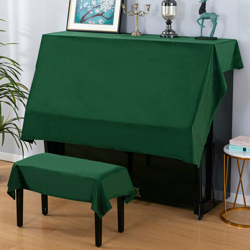 Чехол для пианино, пылезащитный чехол, полупрозрачный чехол, полный чехол, пасторальный простой модный чехол для пианино, скандинавский чехол для стула пианино, европейский и американский стиль