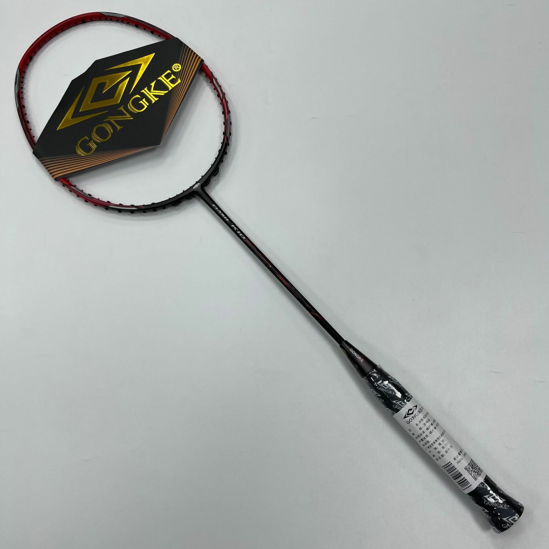 Полностью карбоновая бадминтонная ракетка Conquer K Series, карбоновая ракетка для бадминтона, ультралегкая, 28 фунтов, тренировочная ракетка для бадминтона