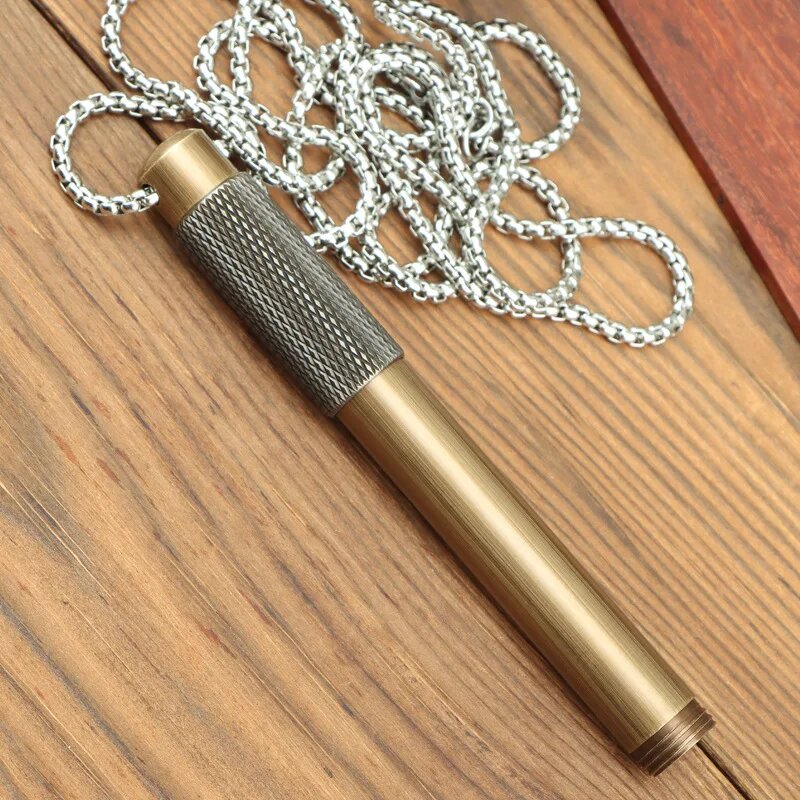Металлическая перьевая ручка Momeak Mini 881, медная, 0.38mm