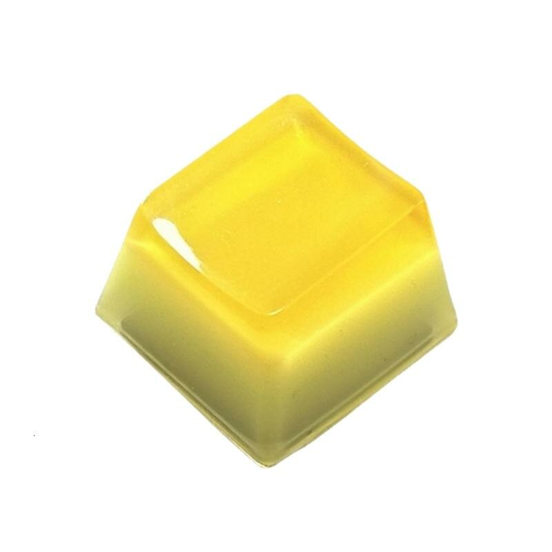 3D Желейные Кейкапы, Желтый