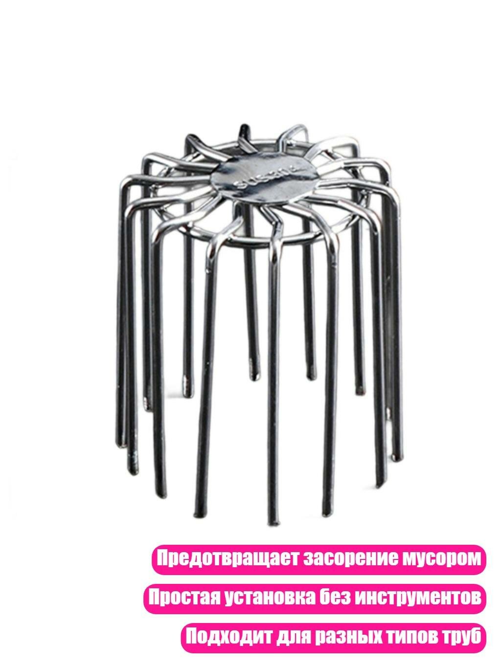 Сетка-фильтр для стальной дренажной трубы, 75mm