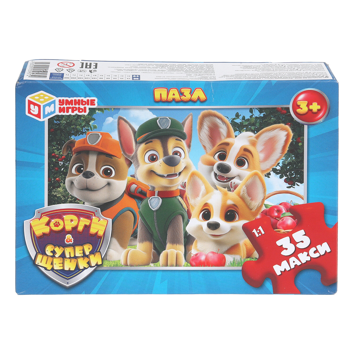 Пазл Умные игры Корги классический