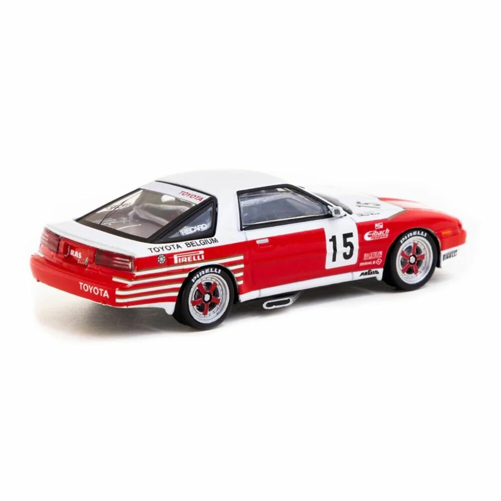 Машинка Tarmac Works 1/64 Toyota Supra Turbo Ma70 Etcc 1987 Diecast Scale Model Car