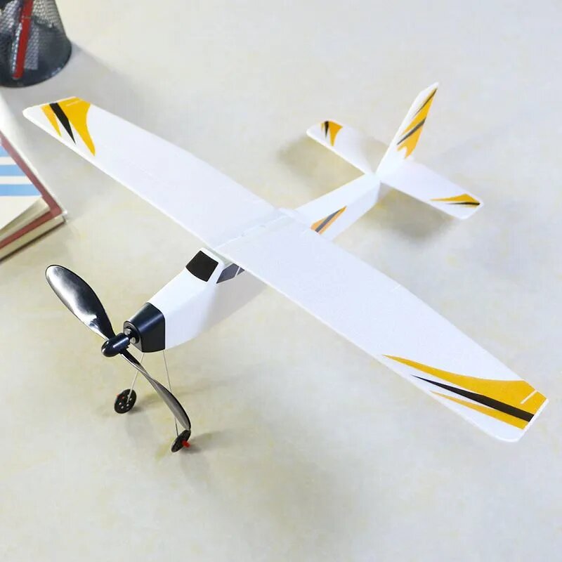 Резиновый планер игрушка для маленьких детей, игрушки, самолет с приводом, спортивный, для родителей и детей