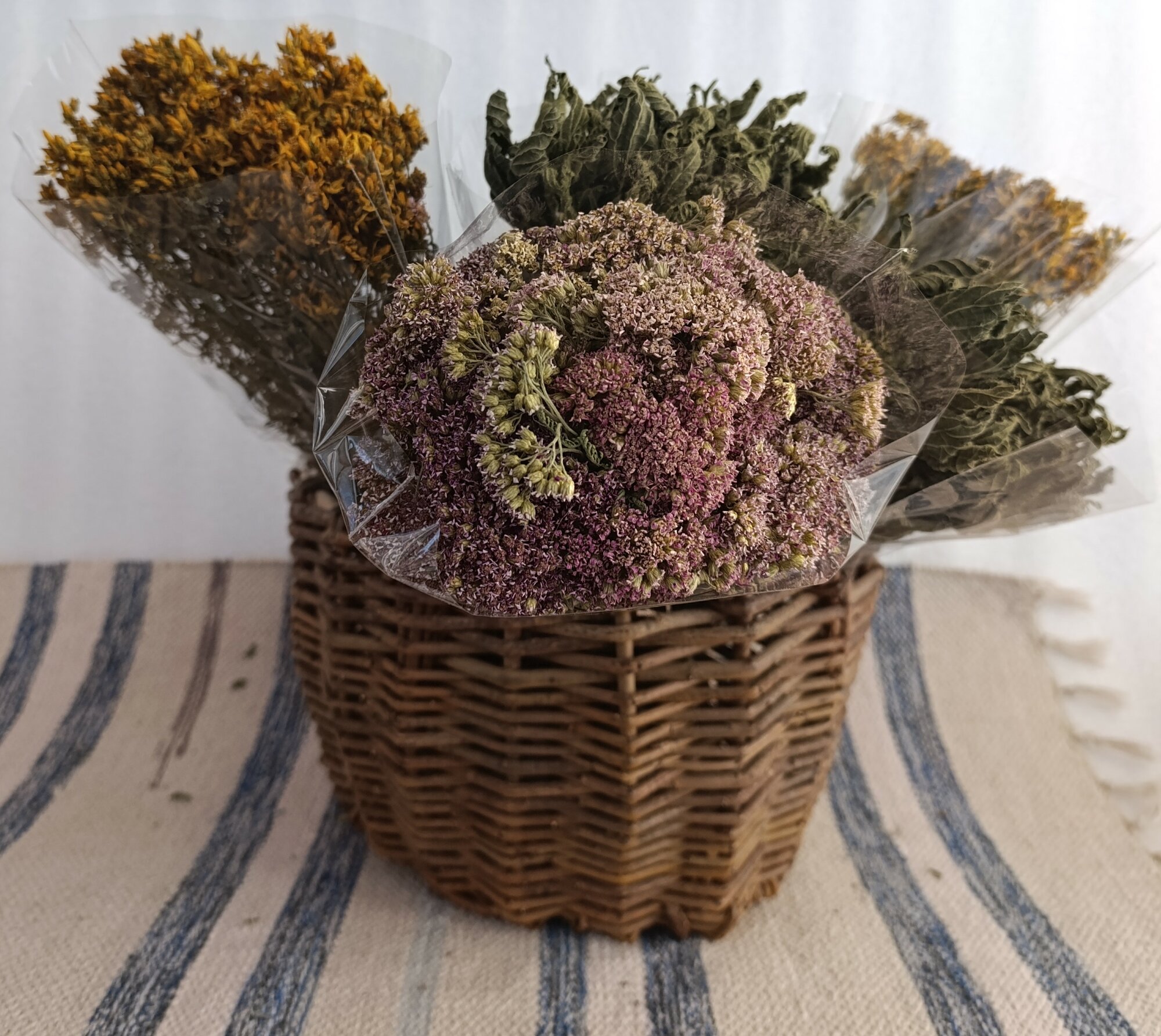 Набор ароматных травяных веников "Очищение" для бани и сауны №4