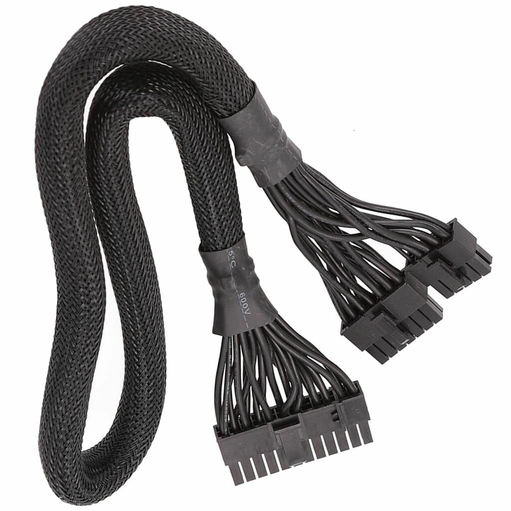 18AWG 14+10Pin to 24Pin ATX Кабель питания