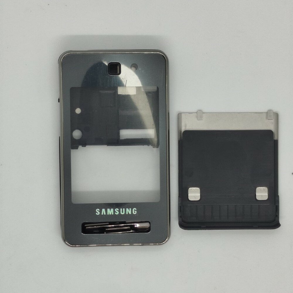 Корпус для Samsung F480 (серый) High Copy