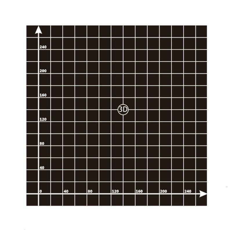Платформа для печати 3D принтера с координатами 220x220/300x300 мм, 30x30