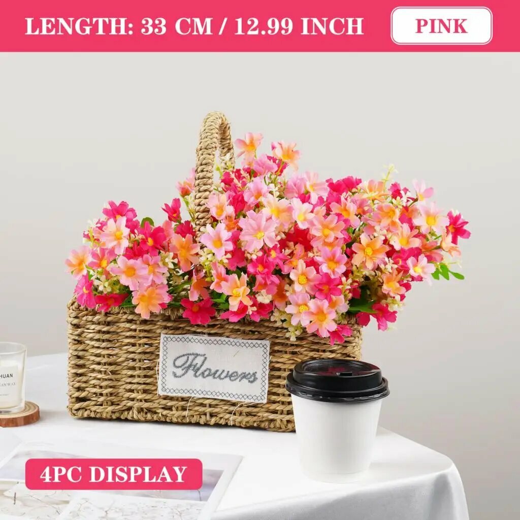 Искусственные герберы Uflower Pink