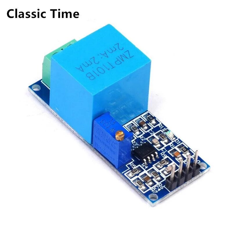 Модуль активного однофазного трансформатора напряжения ZMPT101B Датчик выходного напряжения переменного тока 2 мА