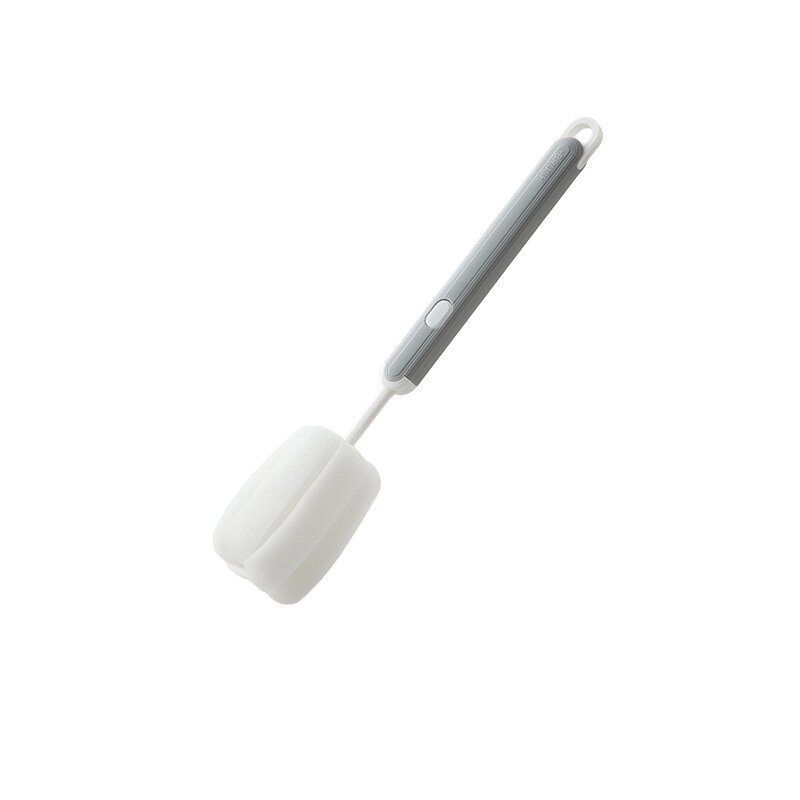 Щетка для чашек с длинной ручкой, домашняя щетка для чистки чашек, специальный инструмент для мытья детских бутылочек и чашек, губка для чистки, оптовая продажа