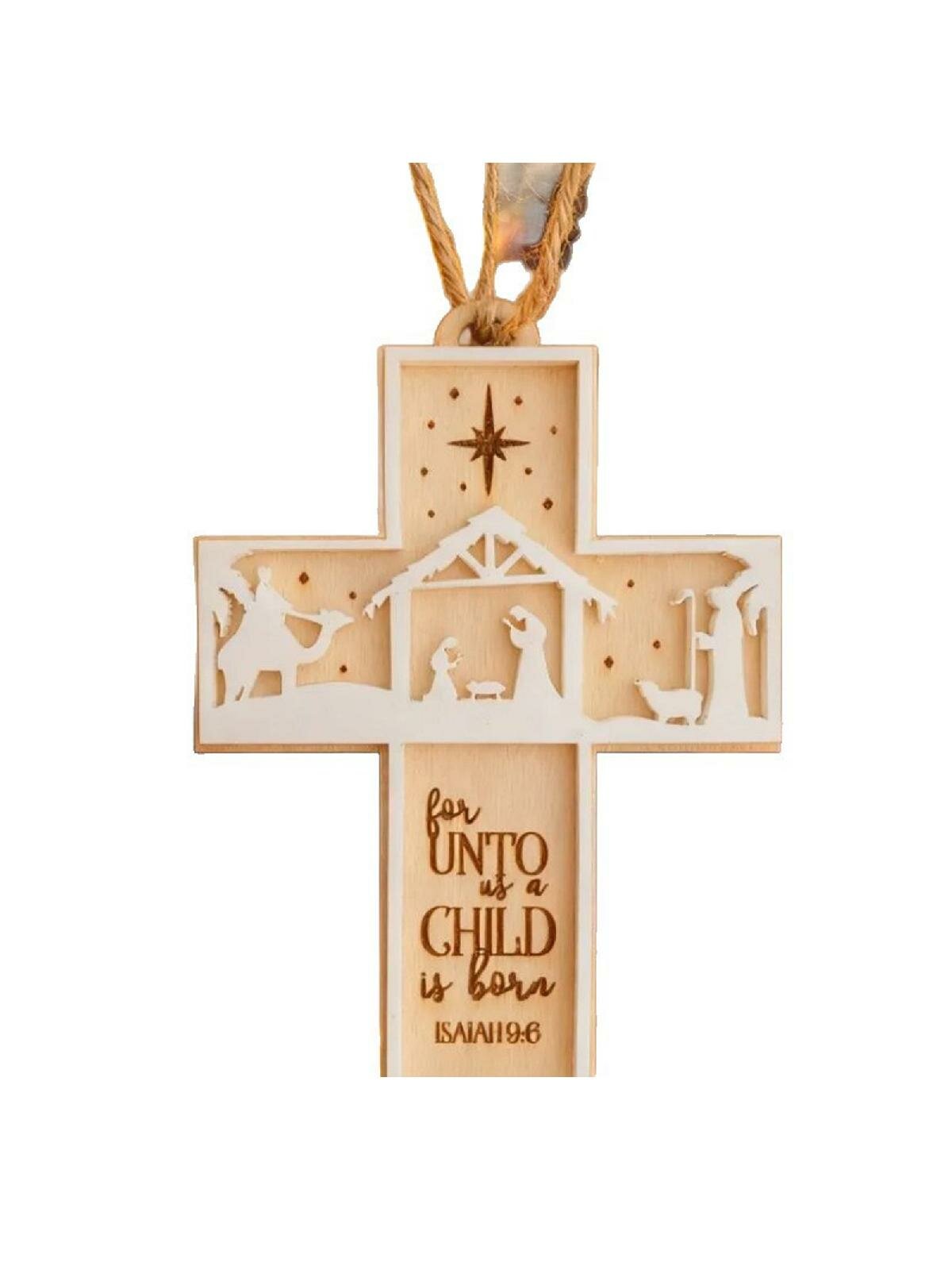Легко подвешиваемые Пасхальные деревянные кресты для простой установки орнамента