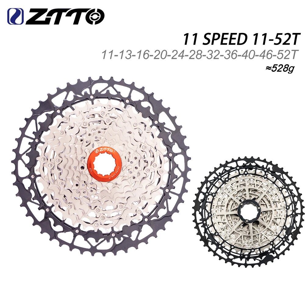 ZTTO MTB Road 9/10/11/12Speed Сверхлегкая кассета Сталь 9s 10s 11s 12s 11-40/42/46/48/50/52T HG Кассета ult Freewheel Гравий K7