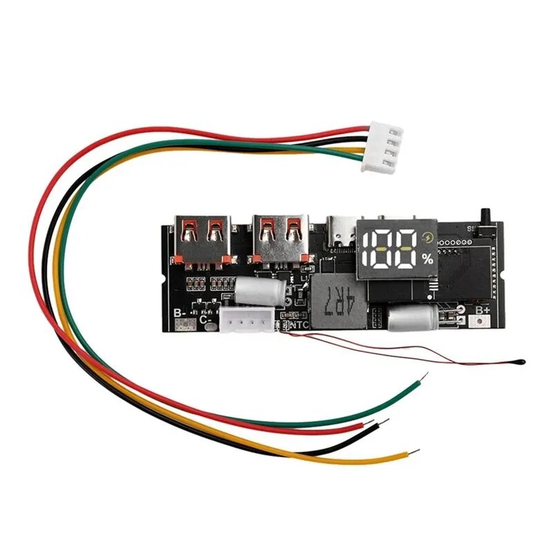 100 Вт двунаправленный быстрый зарядный мобильный модуль питания PD QC SCP VOOC 5S