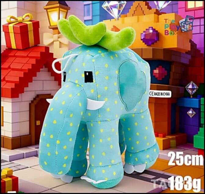 Мягкая игрушка роблокс roblox Укради брейнрот Лаки админ