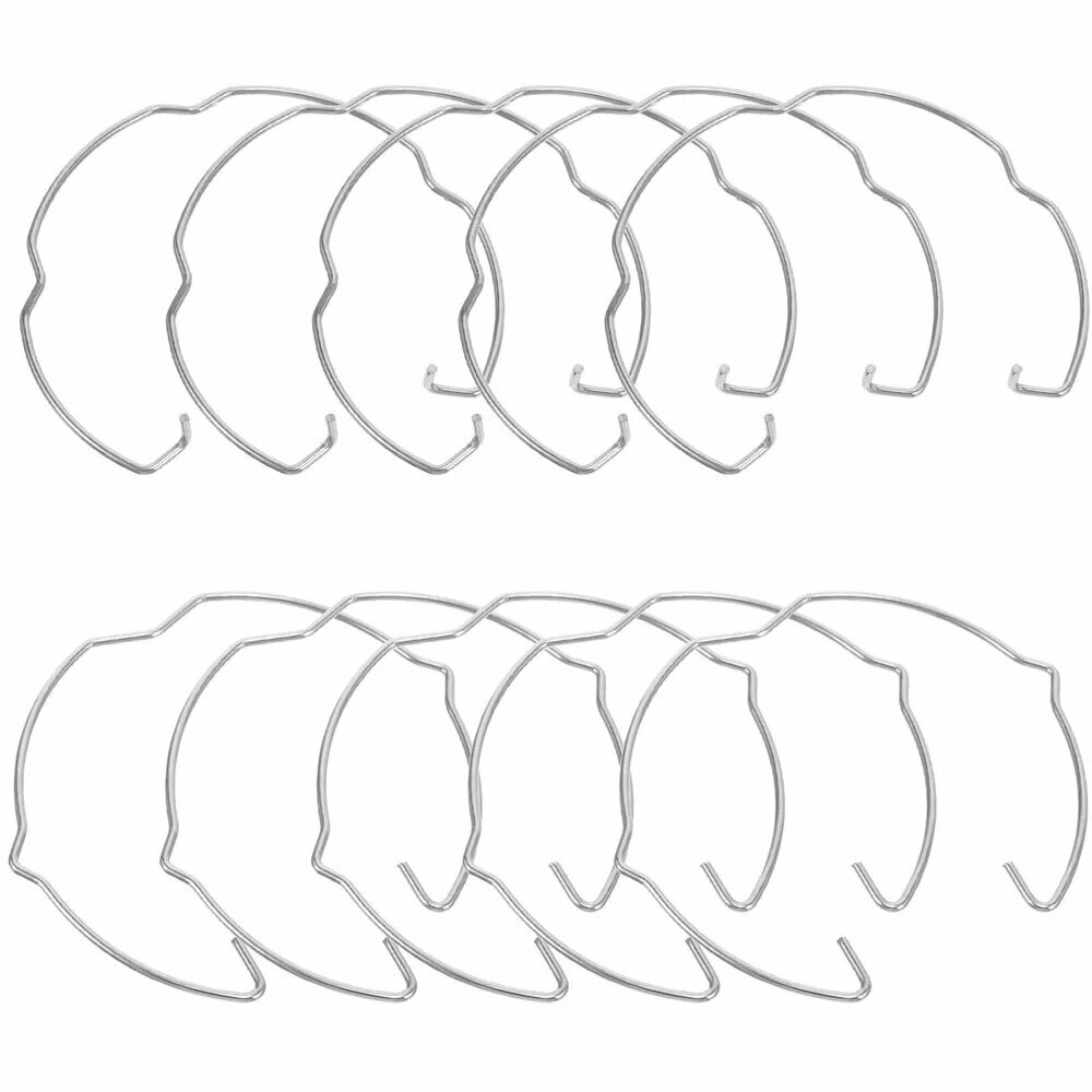 Держатель Для Светильников, Фиксирующая Защелка, Кольцо Удержания, Стальной, 10 Штук